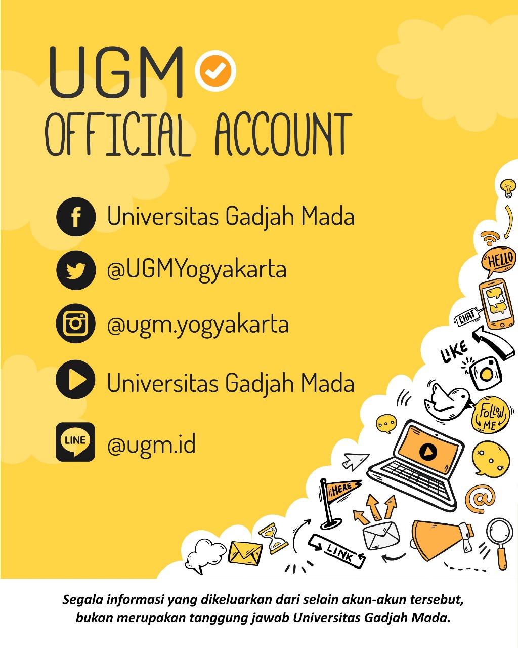 UGM OFFICIAL ACCOUNT DAN INFORMASI RESMI KEMAHASISWAAN DAN BEASISWA UGM ...