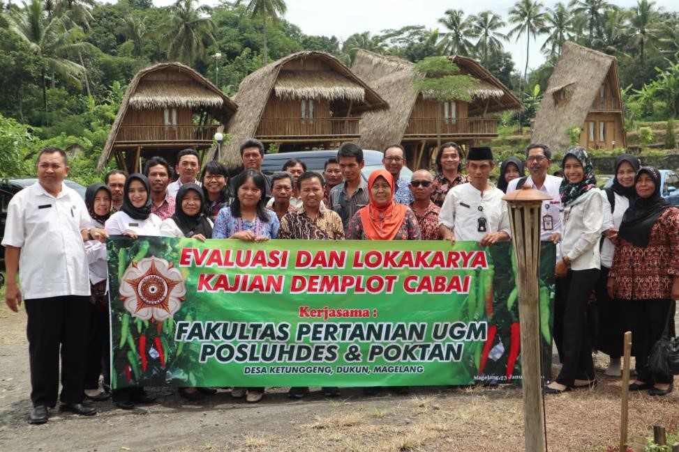 TIM FAKULTAS PERTANIAN UGM ADAKAN EVALUASI DAN LOKAKARYA KAJIAN DEMPLOT ...