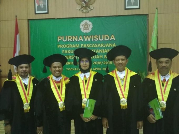 PURNAWISUDA PERIODE II 2018/2019 PASCASARJANA FAKULTAS PERTANIAN UGM – Fakultas Pertanian