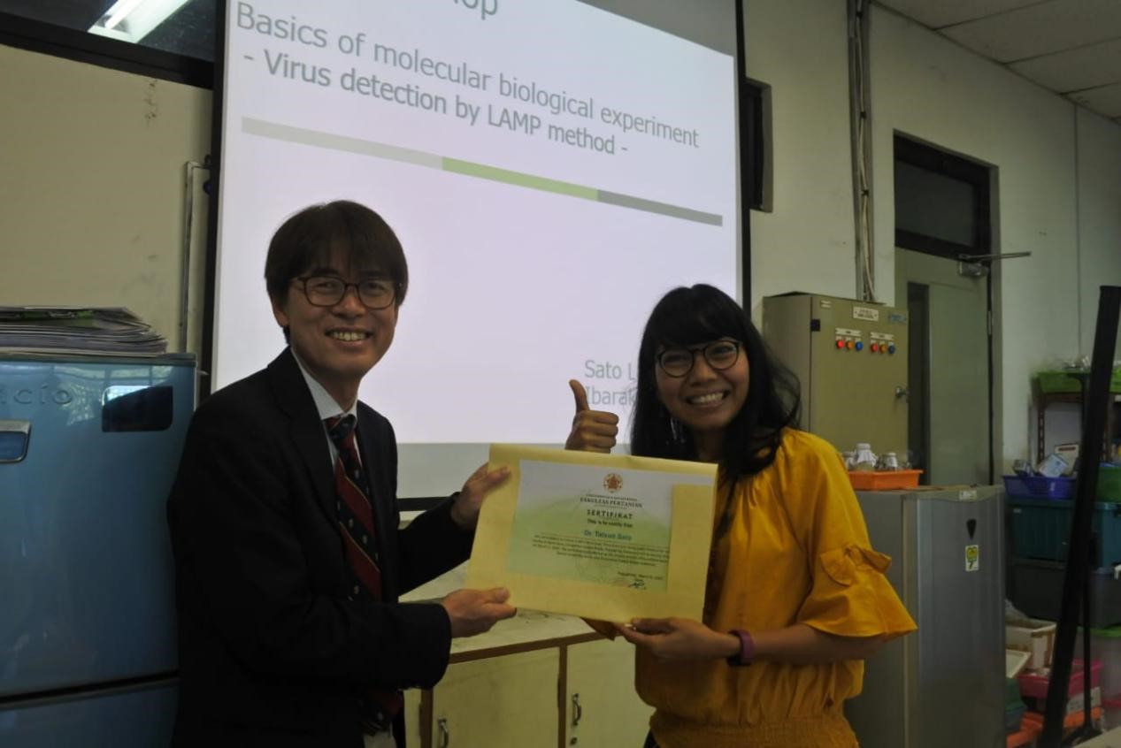 MINI WORKSHOP : VIRUS DETECTION BY LAMP METHOD – Fakultas Pertanian