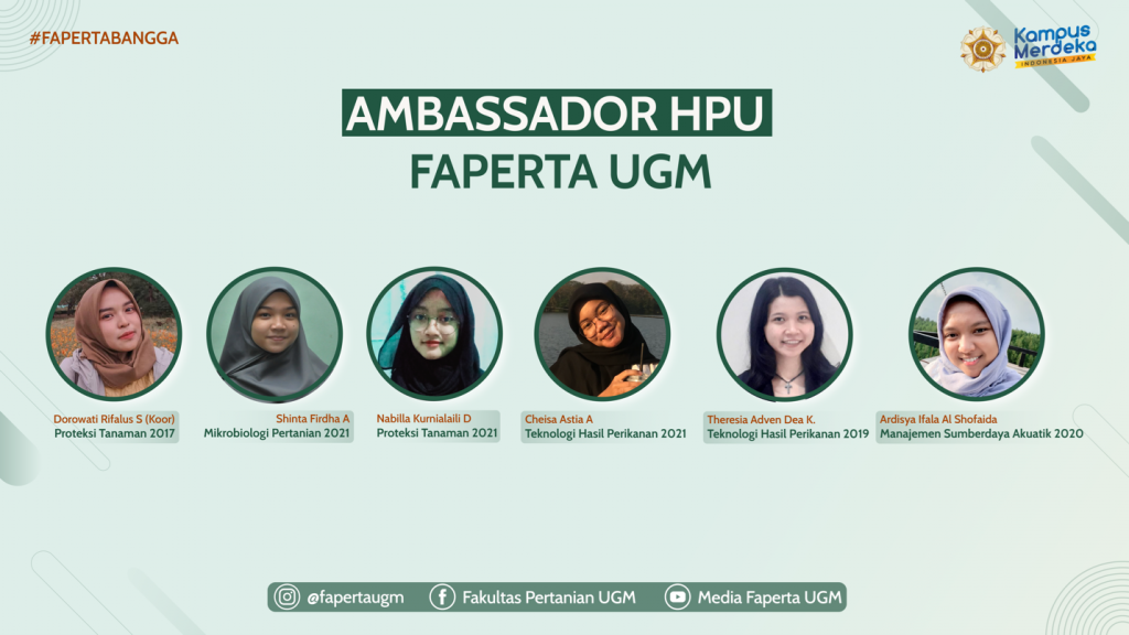 AMBASSADOR HPU FAPERTA UGM – Fakultas Pertanian