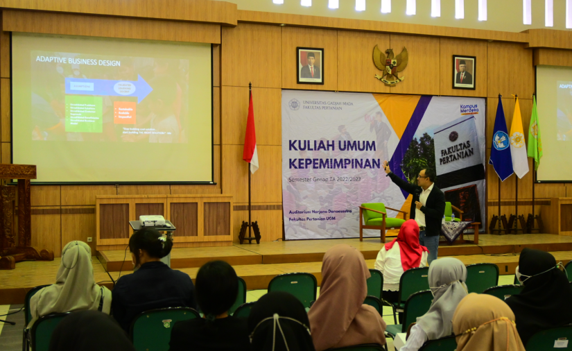Ratusan Mahasiswa Fakultas Pertanian ikuti Kuliah Umum mengenai Adaptive Leadership – Fakultas ...