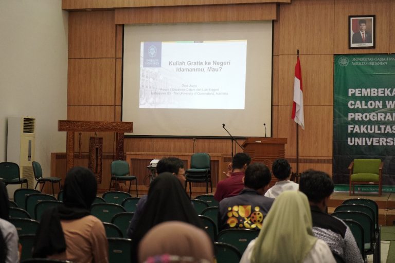 Fakultas Pertanian UGM Bekali 138 Calon Wisudawan Program Sarjana Informasi Karir dan Beasiswa ...