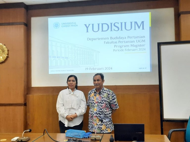 Magister Pemuliaan Tanaman UGM Luluskan Seorang Mahasiswa pada Yudisium Februari 2024 – Fakultas ...