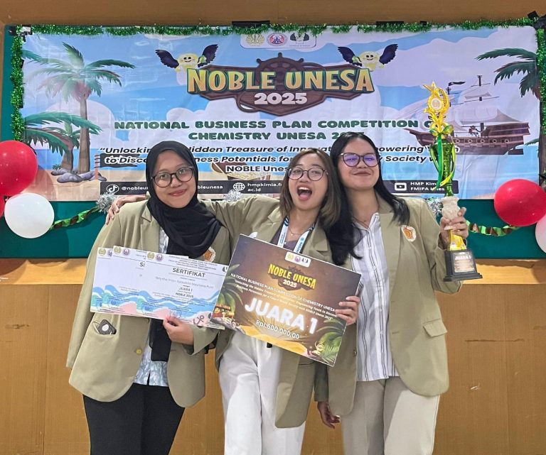 Mahasiswa Fakultas Pertanian UGM Raih Juara 1 Nasional di Kompetisi Business Plan NOBLE UNESA ...